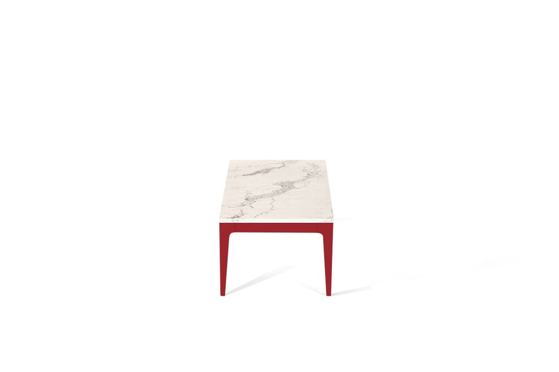 Statuario Maximus Coffee Table Flame Red – Urbi Furniture